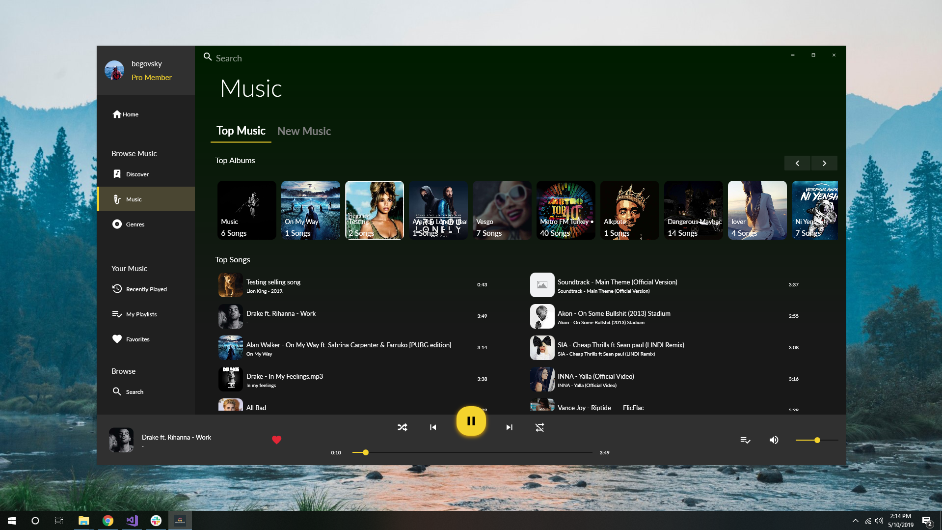 DeepSound Desktop - A Windows Sound & Music Sharing Platform Application